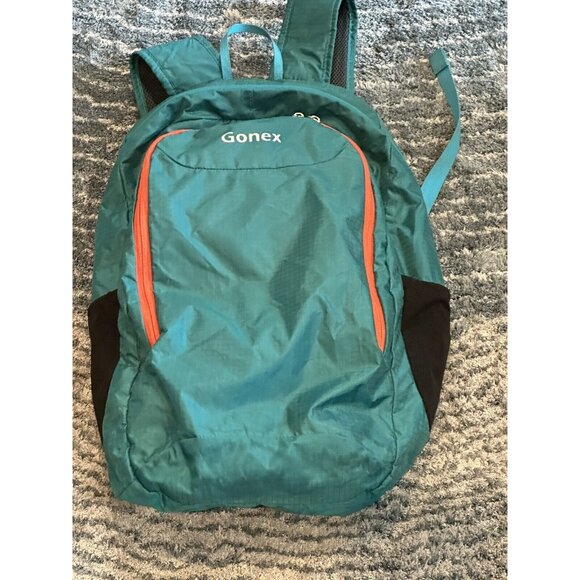 Gonex | Bags | Gonex Foldable Backpack Teal For Office School Hiking ...